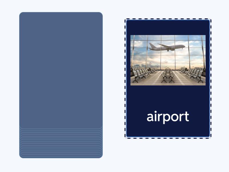 travelling vocabularies - Speaking cards