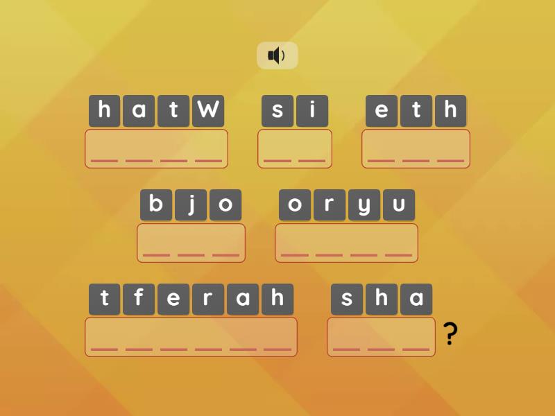 2B Ch4 Key Structures - Anagram