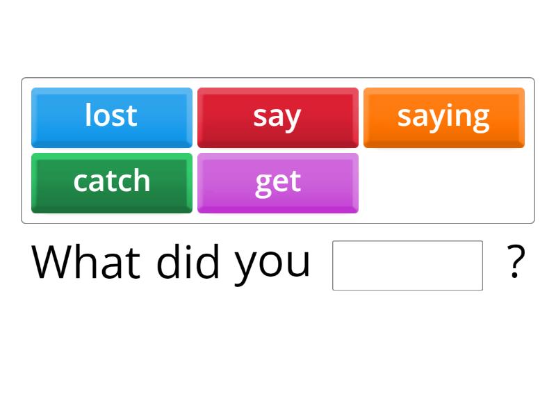 Functional language Claryfing and asking for clarification - Complete the sentence