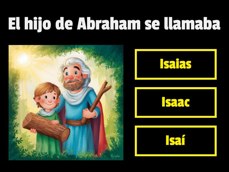 Abraham y su hijo - Quiz