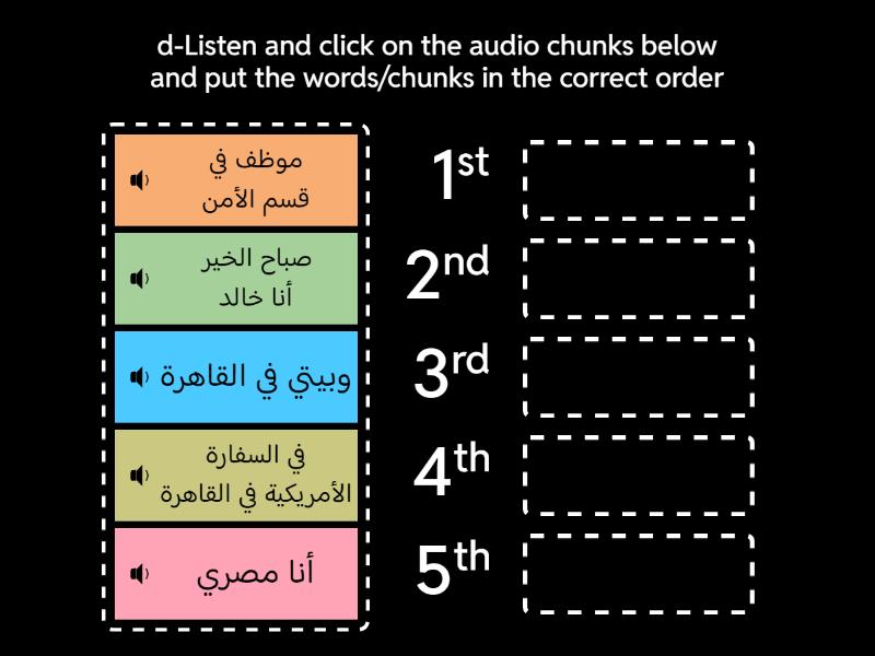 M1- U5- 12-d: Information out of order - Rank order