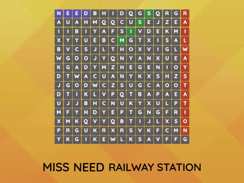 unit 6 lesson 12 - Wordsearch