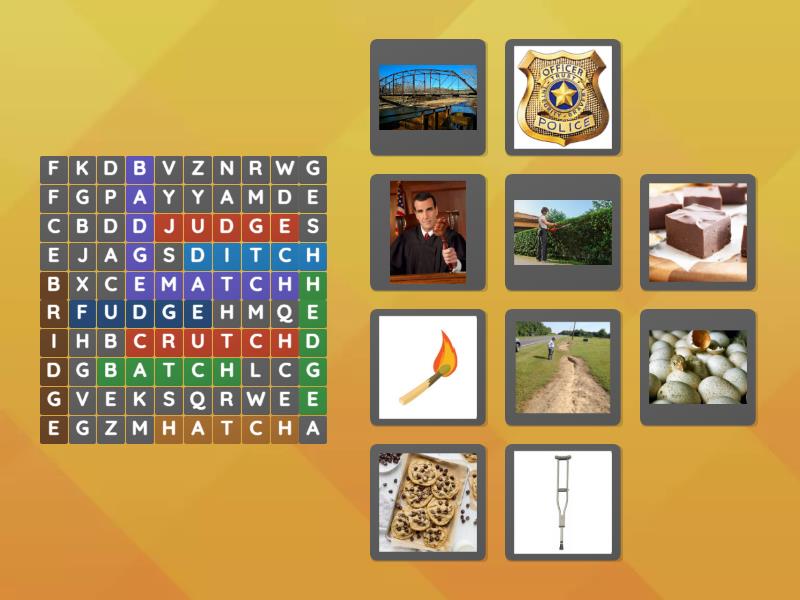 UFLI 71 TCH DGE Review - Wordsearch