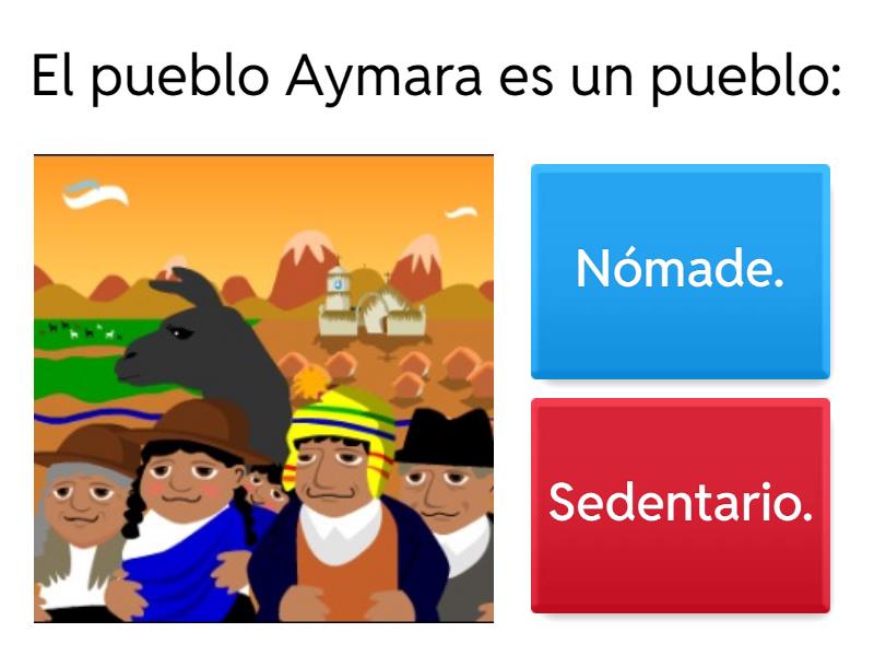 2° Pueblo Aymara - Quiz