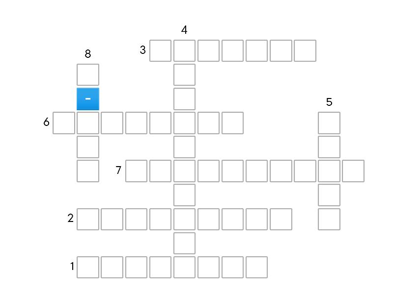 Solutions Int 3A Treatments - Crossword