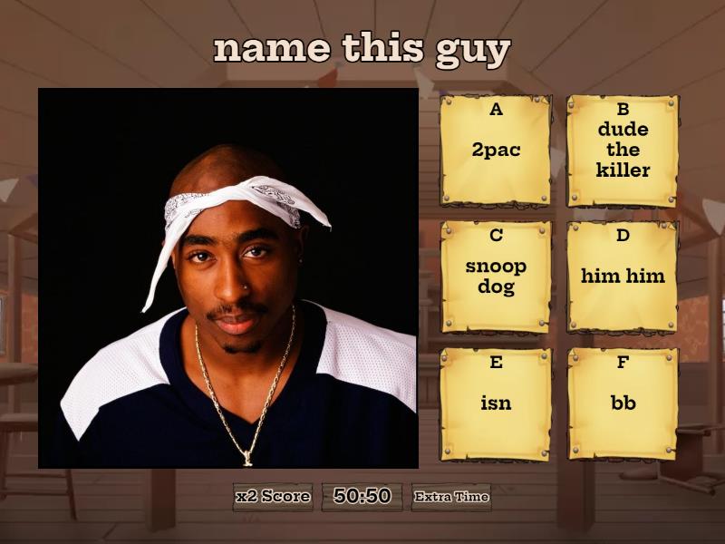 do you like hip hop - Gameshow quiz
