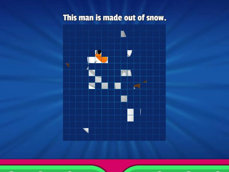 How to catch a snowman - Image quiz