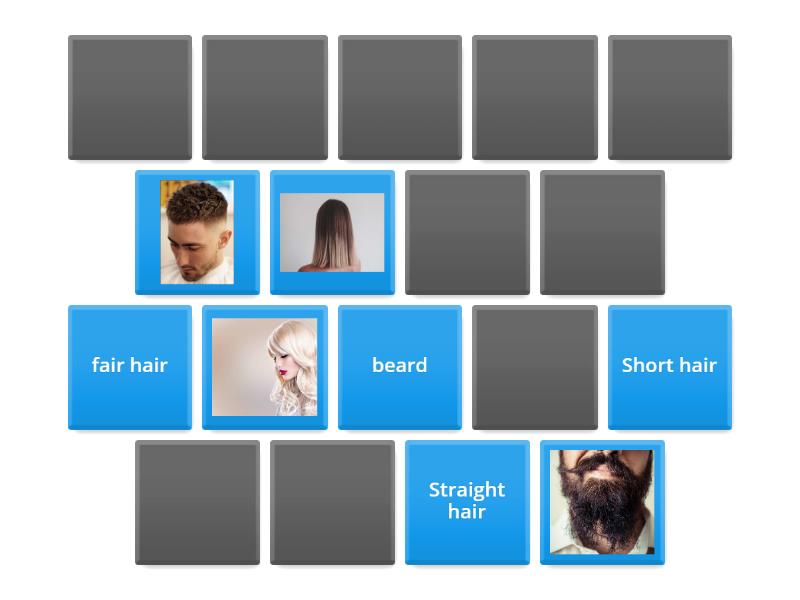 Describing people MEMORY GAME - Matching pairs
