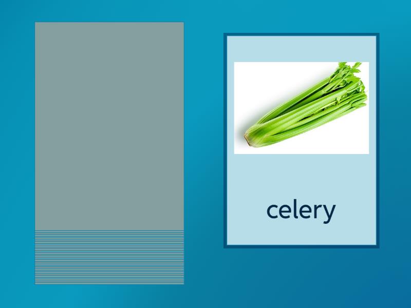 Fruit and Vegetables vocabulary - Speaking cards