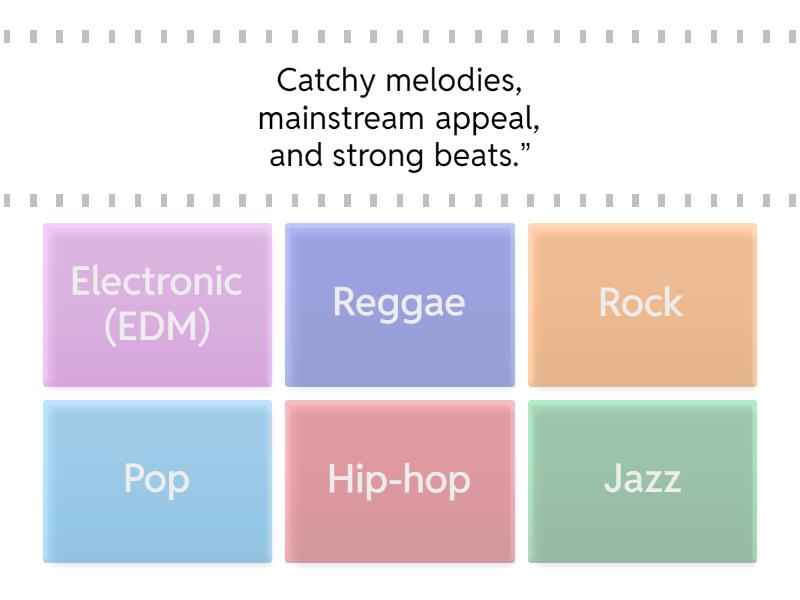“Guess the Music Genre” - Find the match