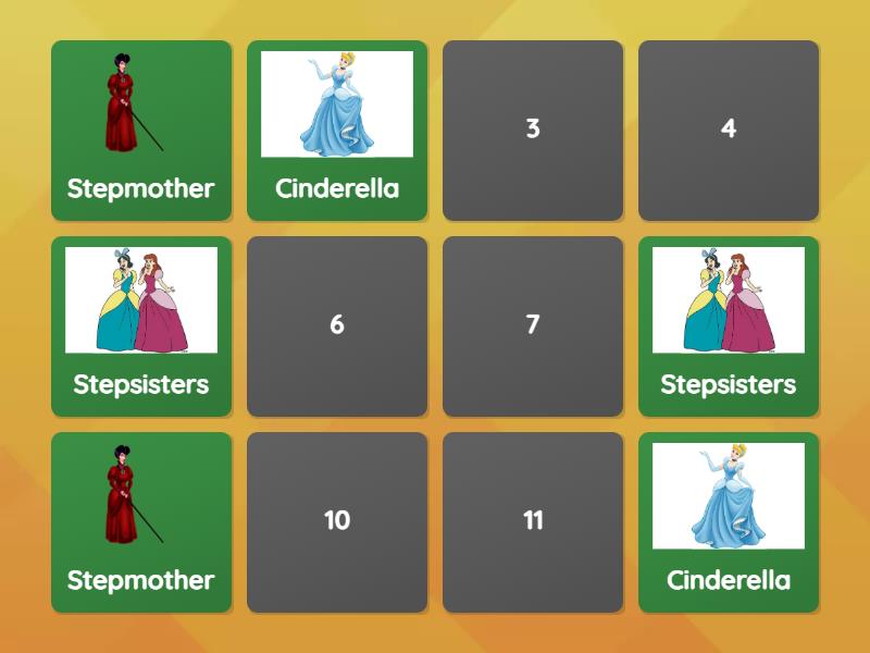 Cinderella - Matching pairs