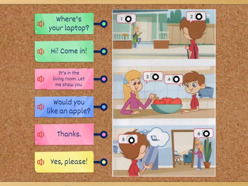 Go Getter 1 Unit 3 - Labelled diagram