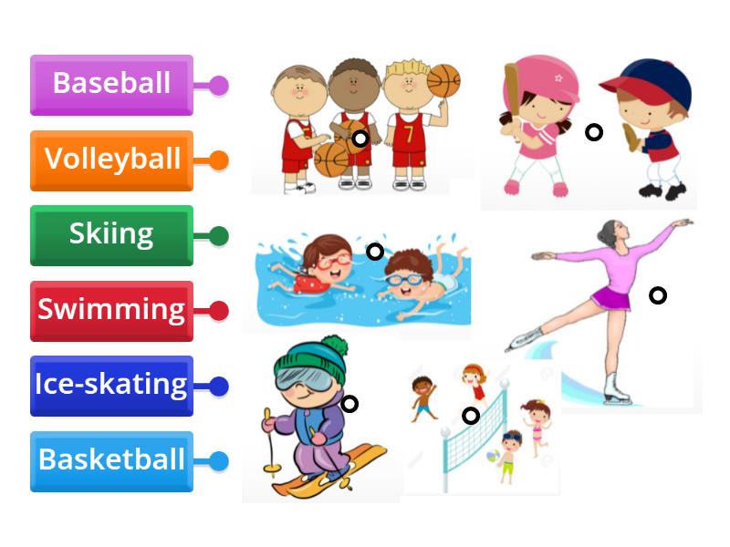 Sports - - Labelled diagram