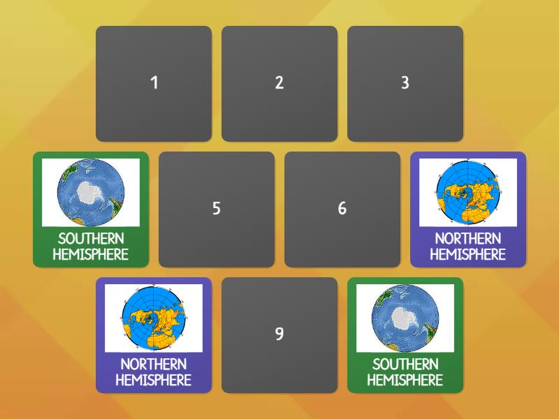 THE EARTH - Matching pairs