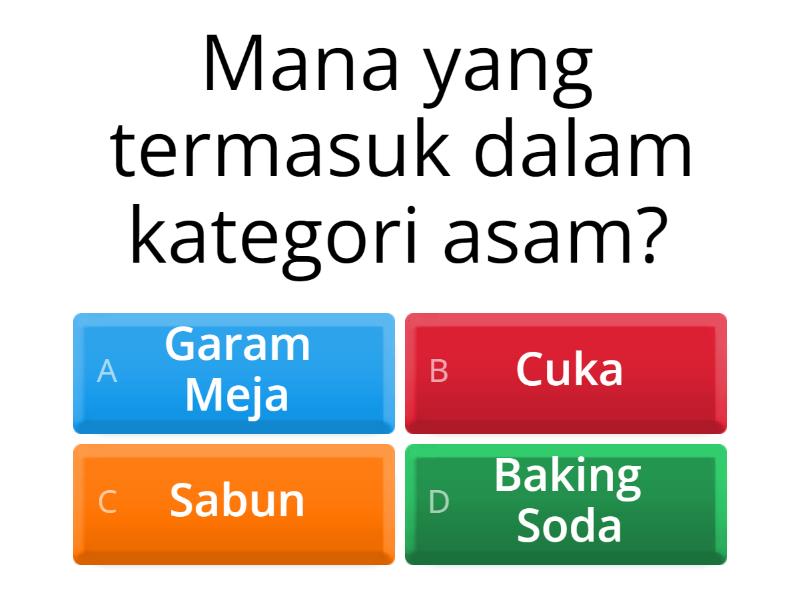 Asam Basa dan Garam - Quiz