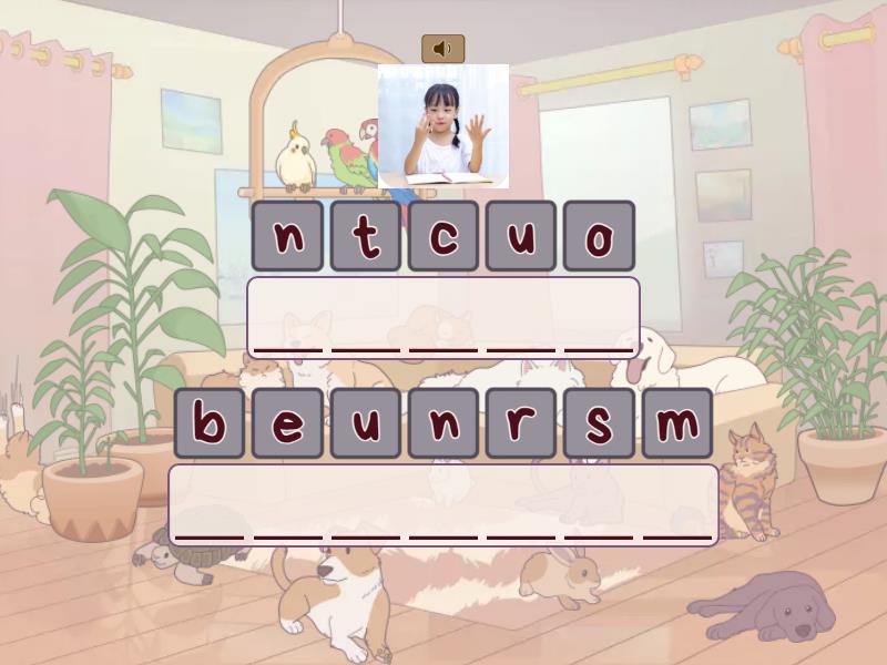 Unit 9 lesson 2 - Anagram