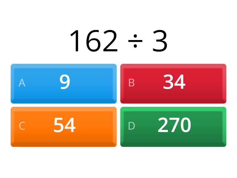 Long Division - Quiz