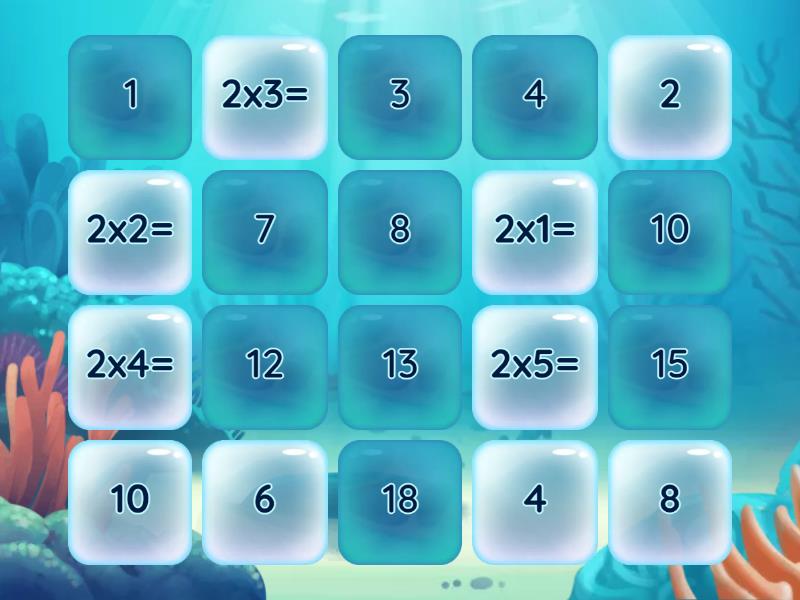 tabellina del 2 - Memory