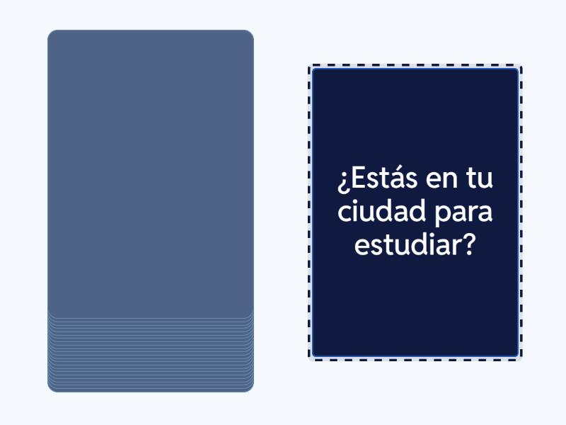 Preguntas CON SER Y ESTAR - Speaking cards