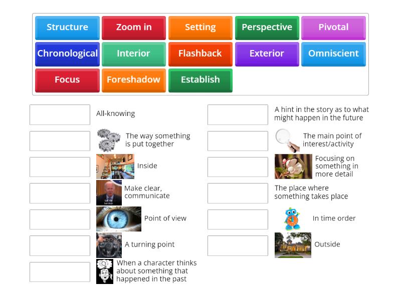 Structure recap - Match up