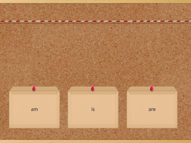 GS Am/Is/Are sorting - Speed sorting