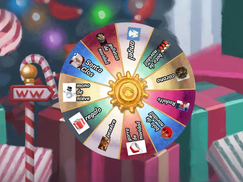 Rueda-Navidad - Spin the wheel
