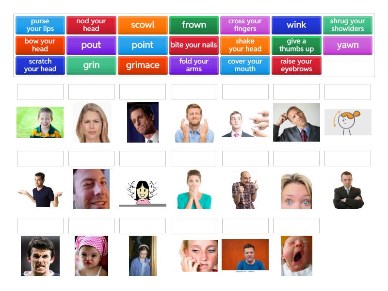Solutions Upper 3A Body Language (Gestures and Expressions) - It's a Match