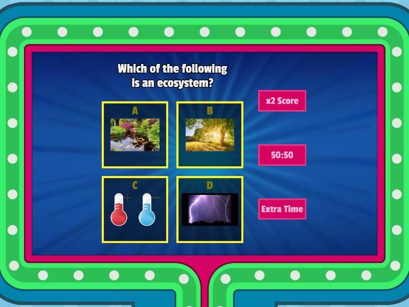 SCIENCE 10 GHS (Biodiversity&Stability W7) - Gameshow quiz