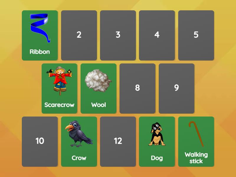 The Scarecrow's Hat - Matching pairs