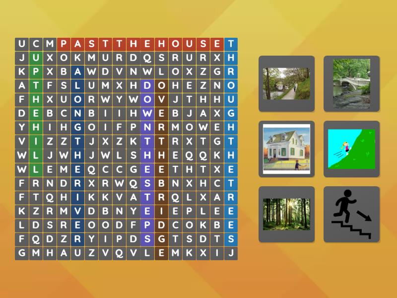 LET'S DO THE ! - Wordsearch