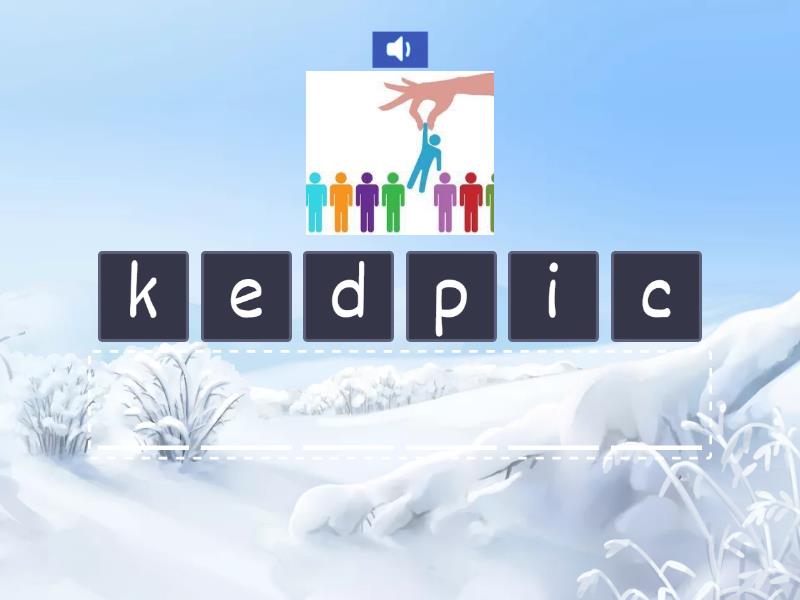 Week 3 HFW List 2 Spelling Game (1-21) - Anagram