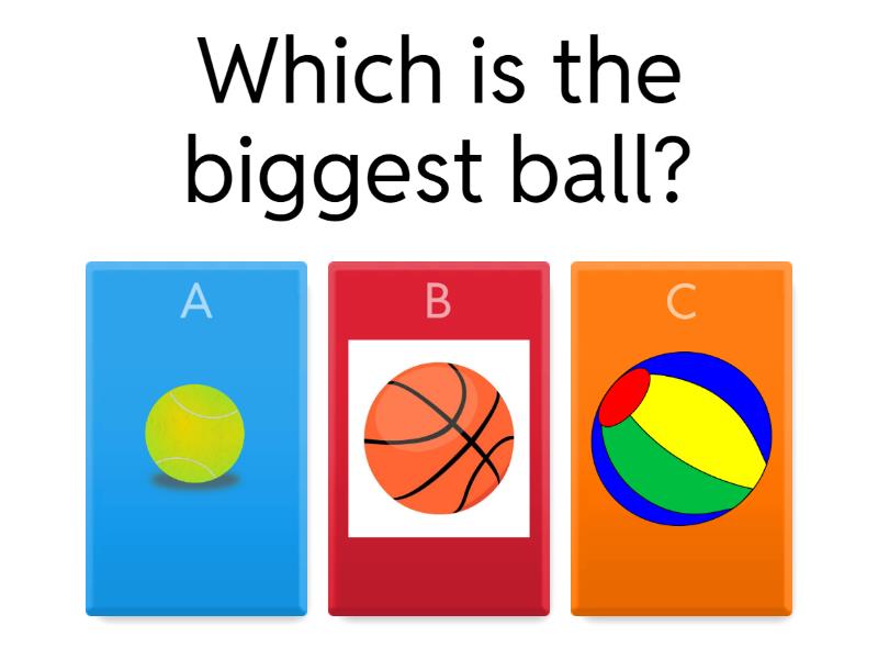 Big, Bigger, Biggest - Quiz Big, Bigger, Biggest - Quiz