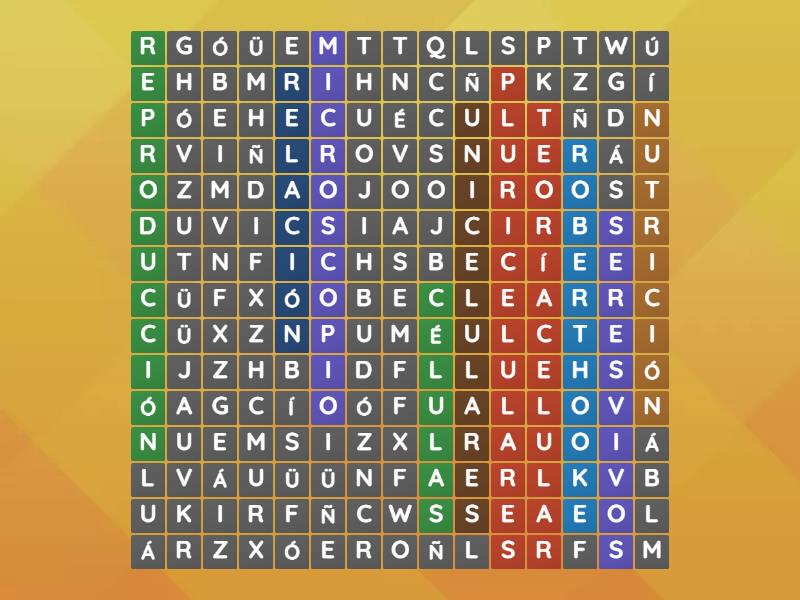 Teoria Celular - Sopa de letras