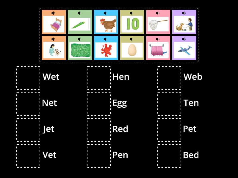 Oxford Phonics 2 Unit 3 Matching - Match up