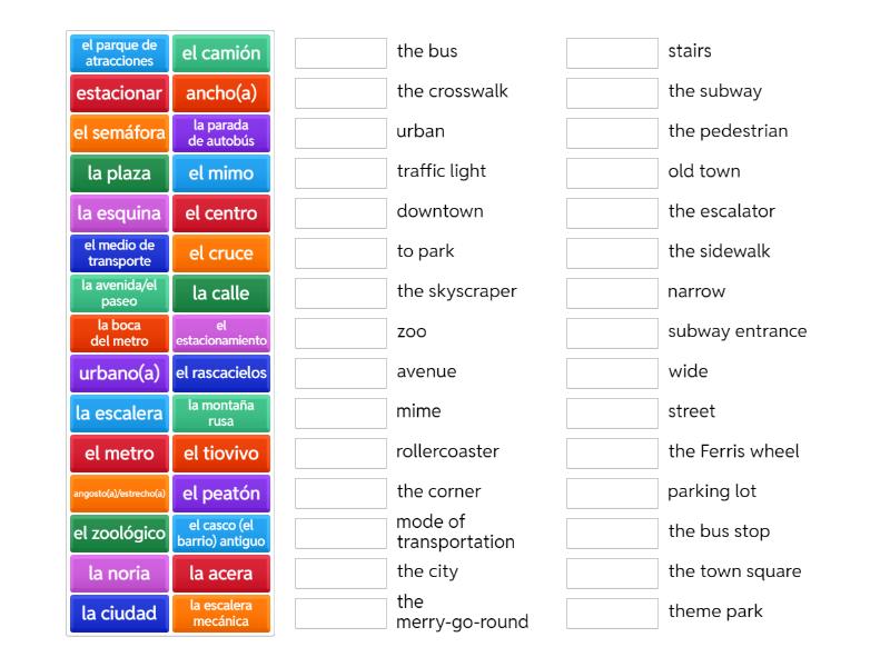 La ciudad- - Match up