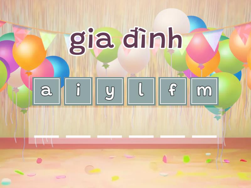 Unit 7 Vocabulary [Get ready for movers] - Anagram