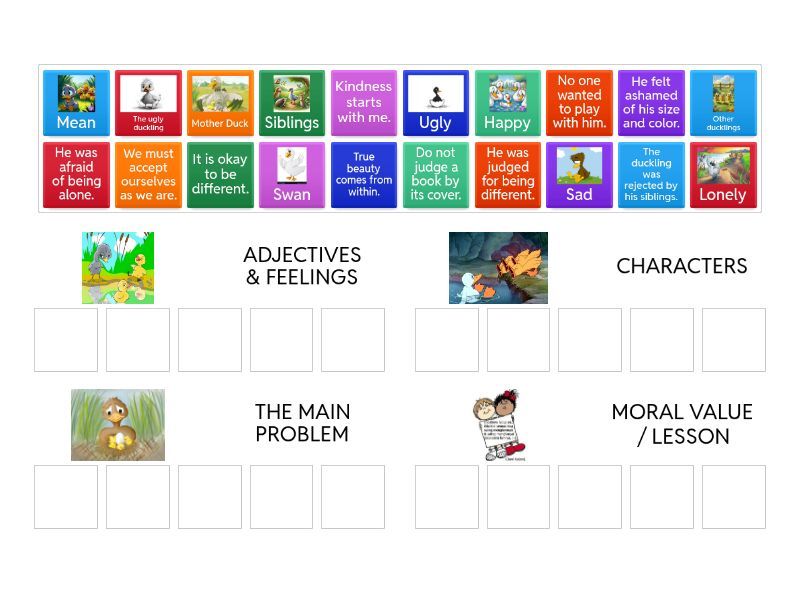 The Adventure of an Ugly Duckling - Group sort
