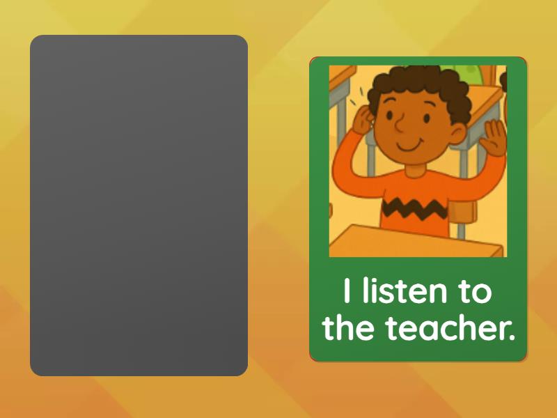 Video Homework: Classroom Language - Speaking cards