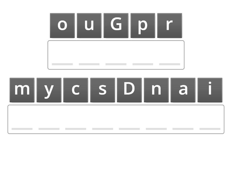 Collaborative Problem-Solving - Anagram