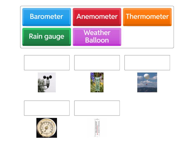 Weather Instruments - Match up
