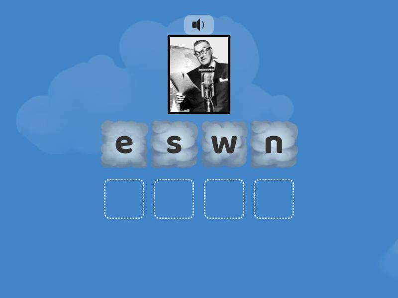 'ew' sounds - Anagram