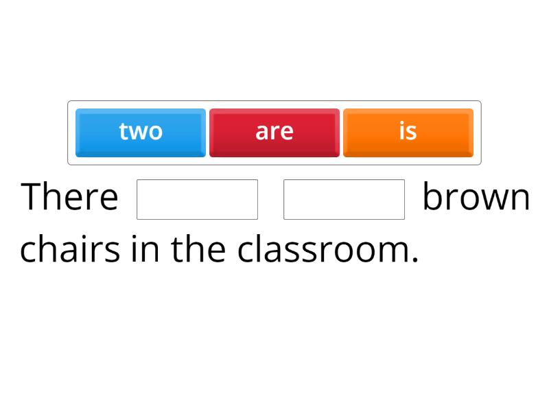 Kid's Box 2 U2 There is/there are - Complete the sentence