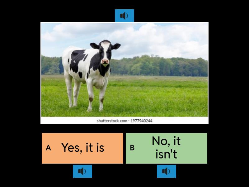 Yes, it is/No, it isn't (Lesson 4) - Quiz