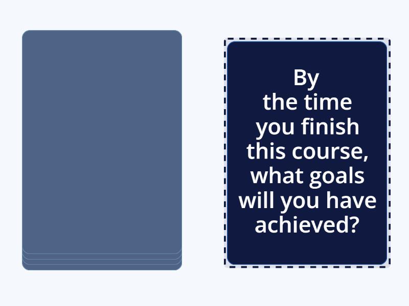 Future perfect - Speaking cards