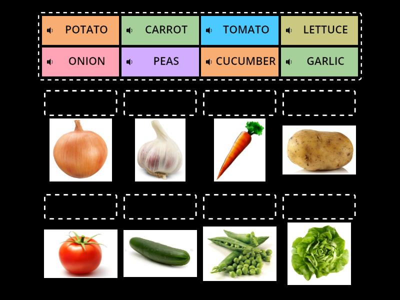 VEGETABLES - Match up