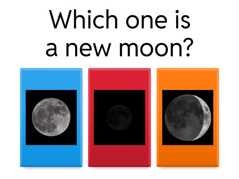 Identify moon phases - Quiz