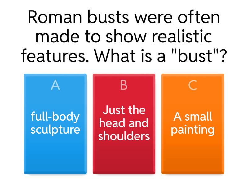 Roman Art - Quiz