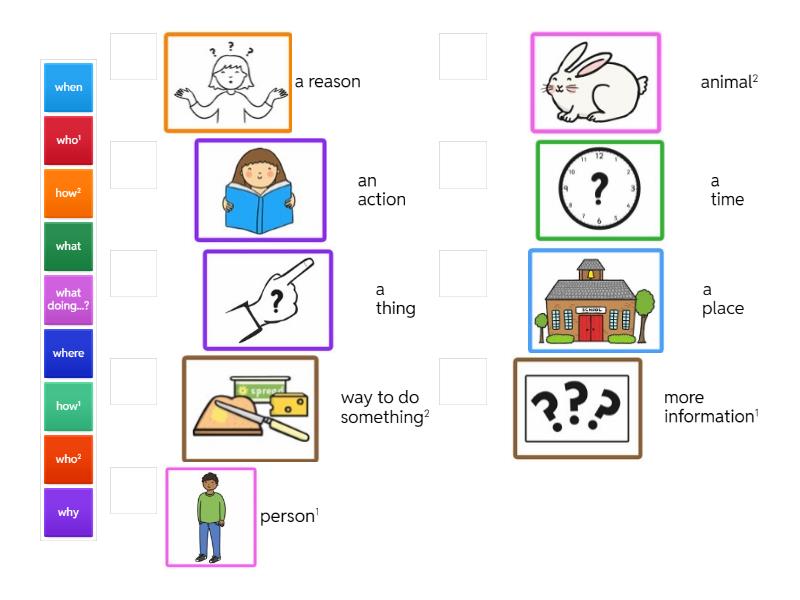 5W 1H - INTRODUCTION - Permainan Pencocokan