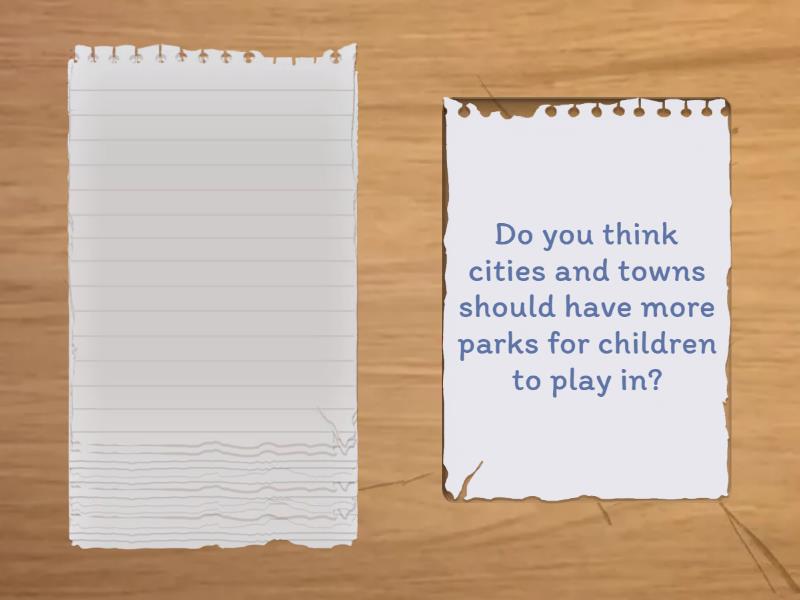 Eiken Pre-2 interview questions - Speaking cards