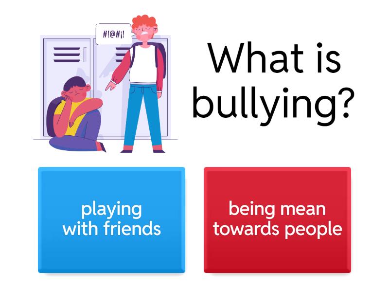 Anti Bullying Awareness and Prevention - Quiz